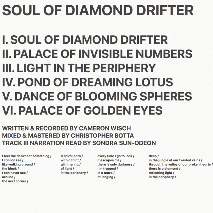 Soul of Diamond Drifter | Cameron Wisch