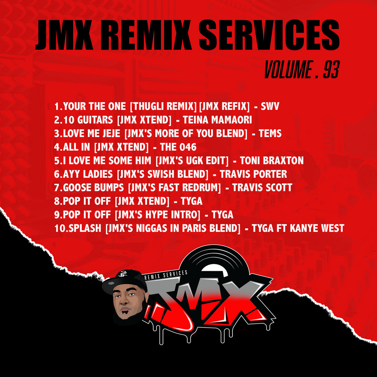 JMX REMIX SERVICES VOLUME.93 | DJ J-MIXX GC