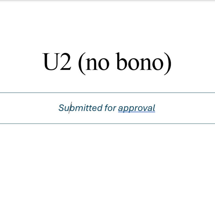 U2 (no bono) | MNMA