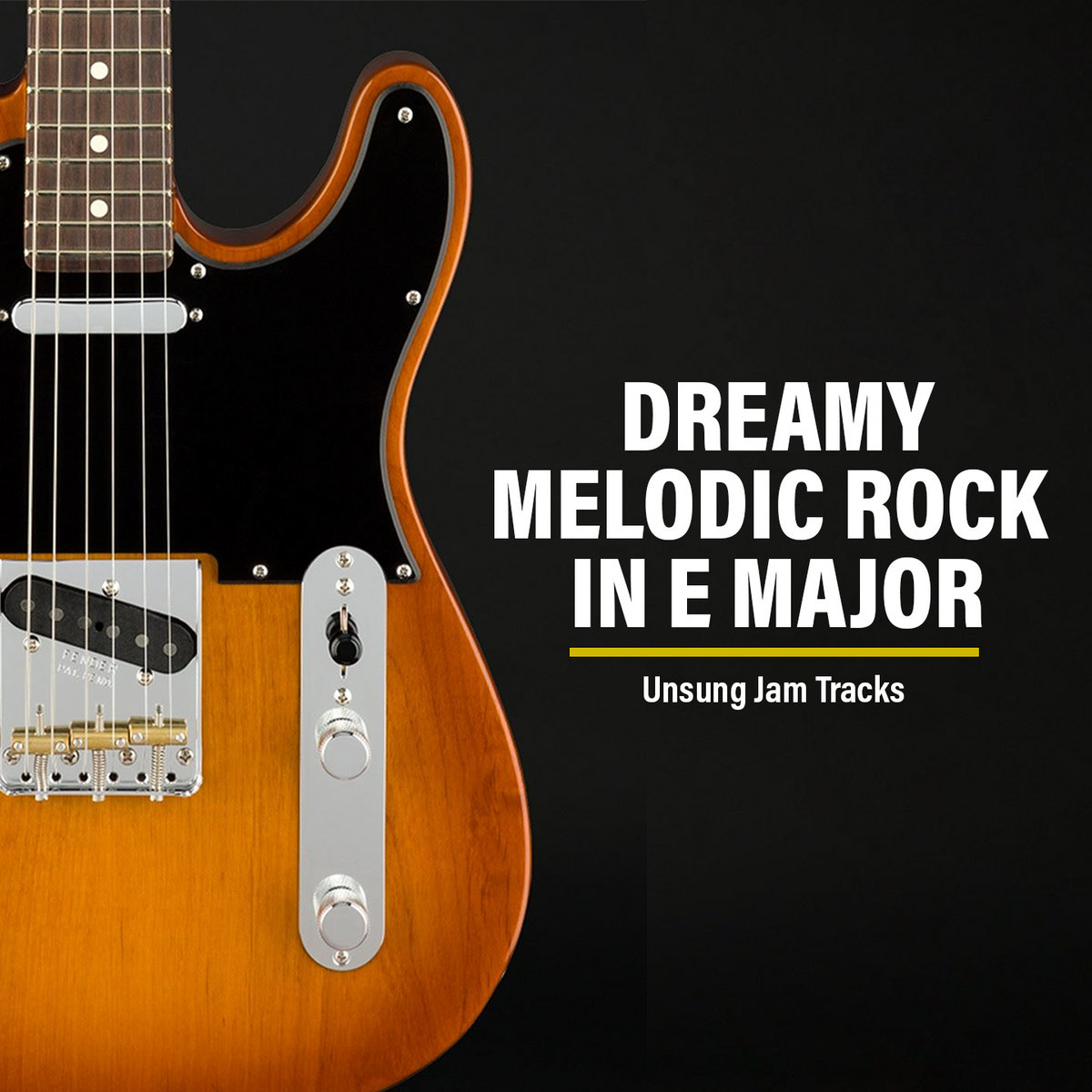 Dreamy Melodic Rock Backing Track in E Major | Unsung Jam Tracks