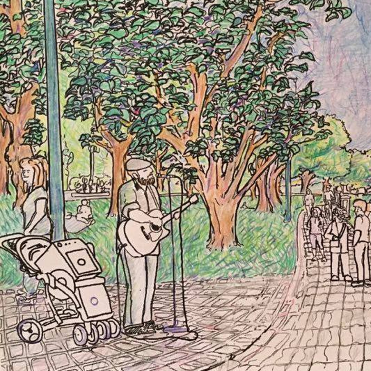 Kelowna Busker LP | Michael Stanley Edward