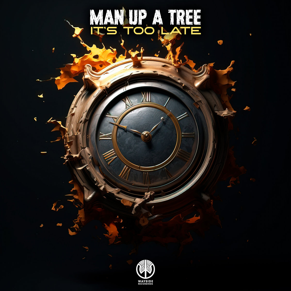 Man Up A Tree - Its Too Late (WSR190 - Wayside Records) | Wayside ...