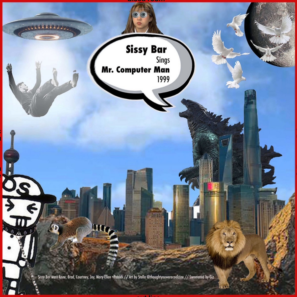 Mr Computer Man - Lathe Cut | Sissy Bar