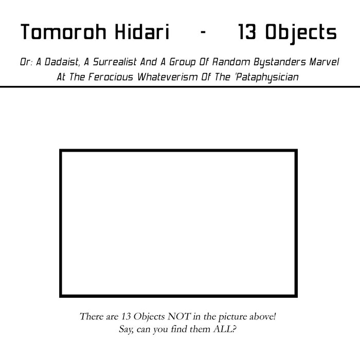 13 Objects | Tomoroh Hidari | bruitversum