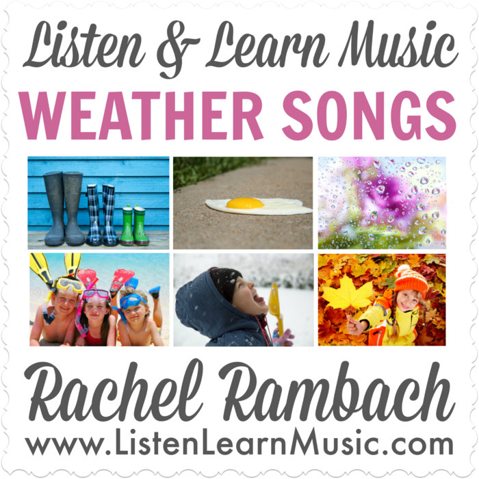 Weather Songs + Lead Sheet Songbook | Listen & Learn Music