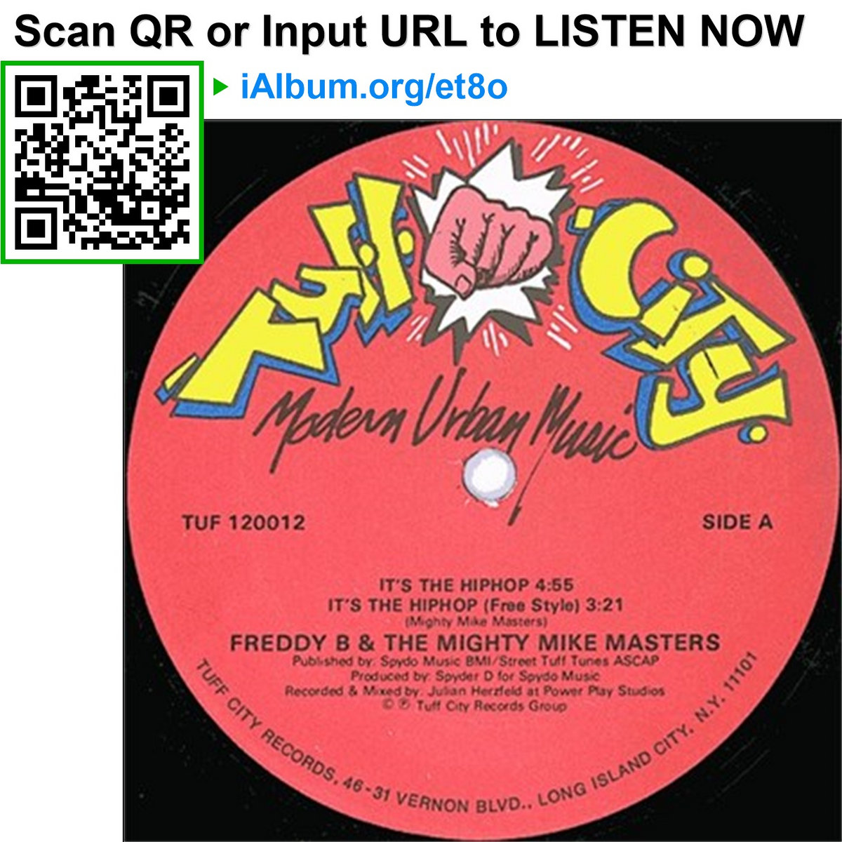 Its The Hip Hop | Freddy B & The Mighty Mic Masters