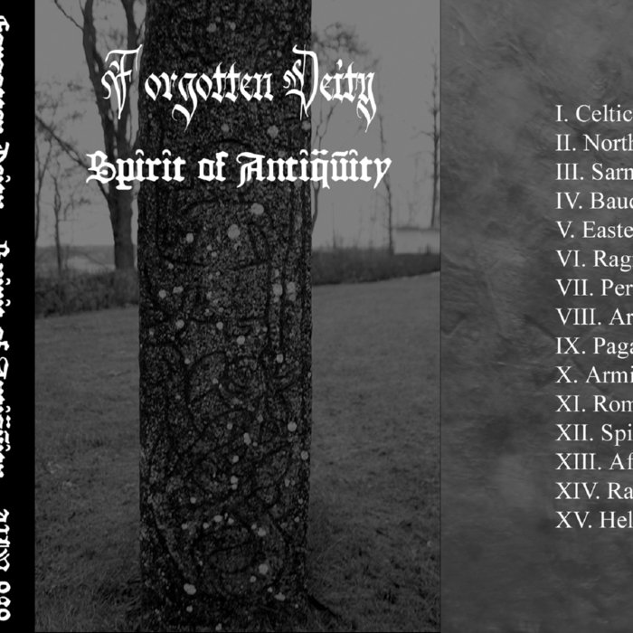 Spirit Of Antiquity Zapomniane Bóstwo Forgotten Deity
