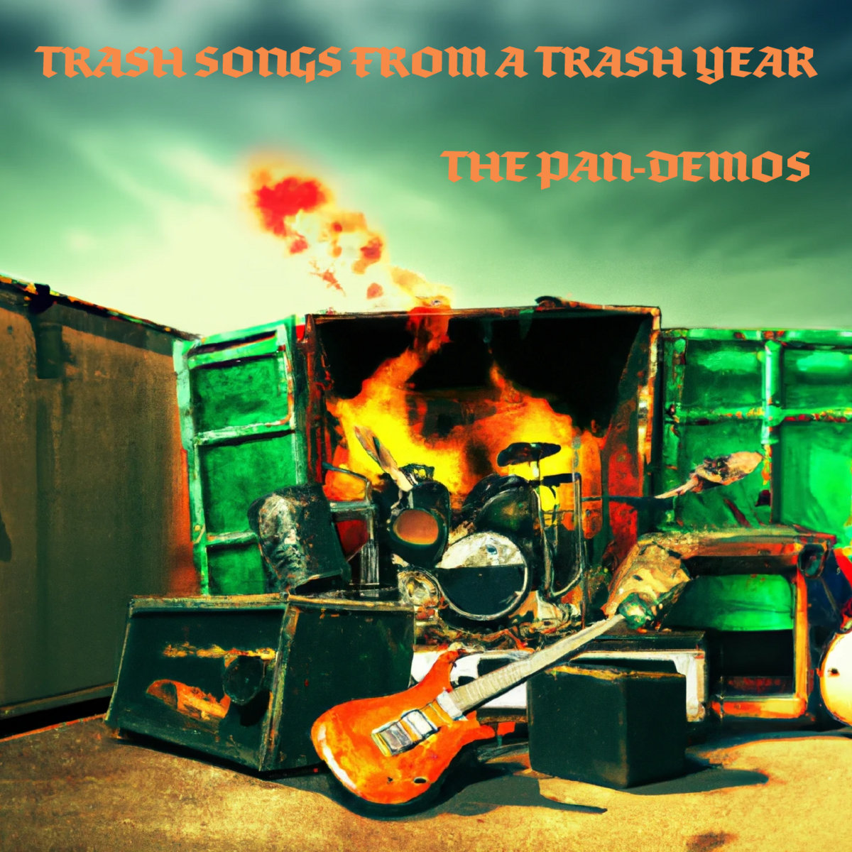 Trash Songs From A Trash Year: The Pan-demos EP | The Popped Hearts