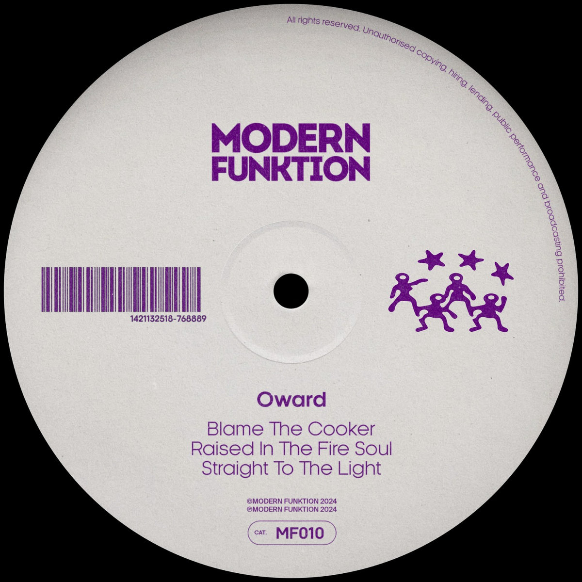 MF010 - Oward - Blame the Cooker | Oward | Modern Funktion
