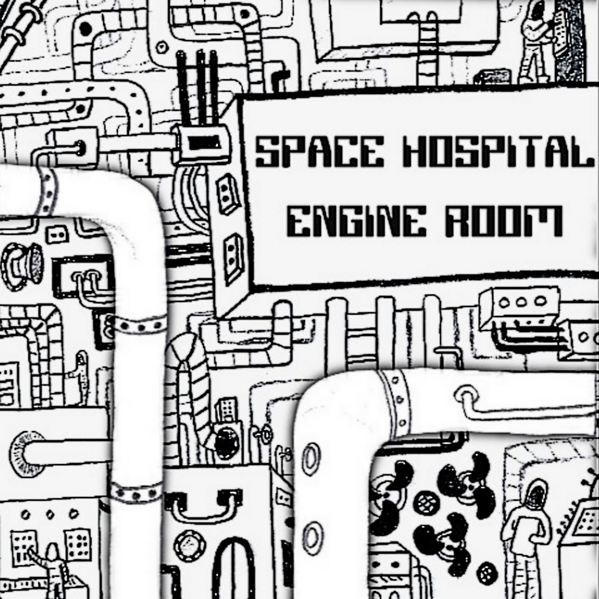 Space Hospital Engine Room | Light Speed Vortex | Sean Derrick Cooper ...