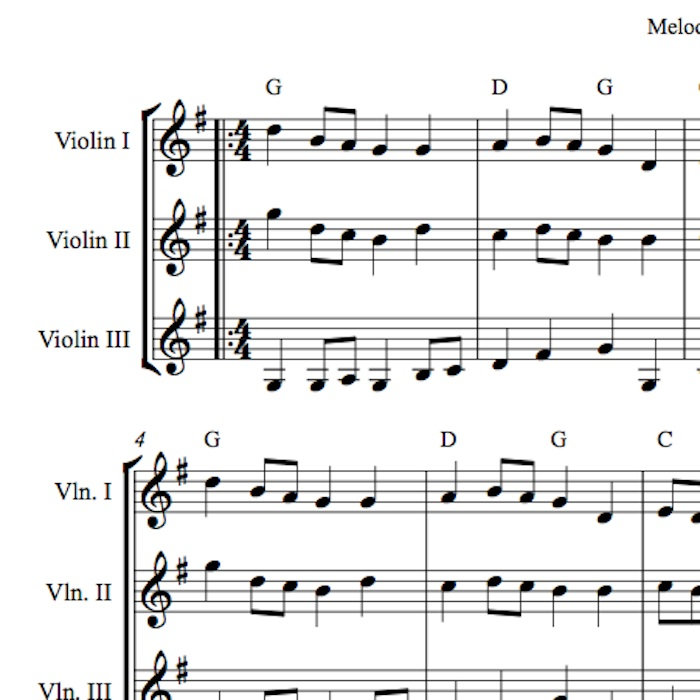 Three Around Three Harmony Sheet Music | Celtic Fiddle Music Georgia ...