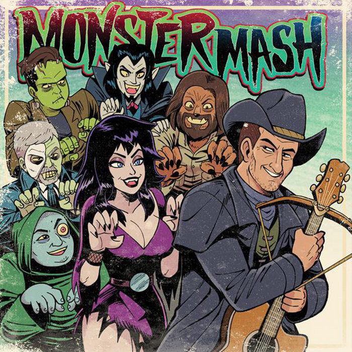 "Monster Mash" / "Zombie Jamboree" by Joe Bob Briggs & The Lone Stars ...