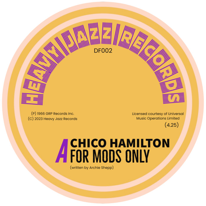 CHICO HAMILTON For Mods Only | Heavy Jazz Records