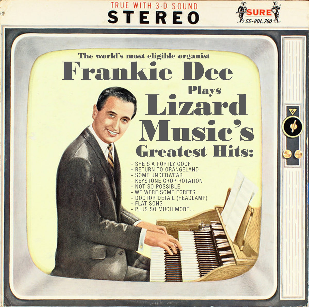 Frankie Dee plays Lizard Music's Greatest Hits (a medley) | Lizard Music