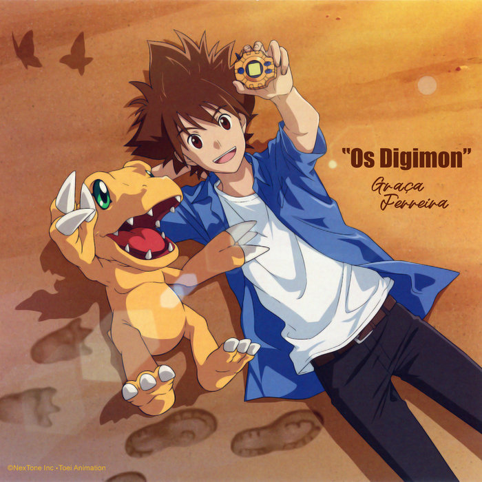 "Os Digimon" - Single (Remasterizado Kizuna 2022) | Graça Ferreira ...