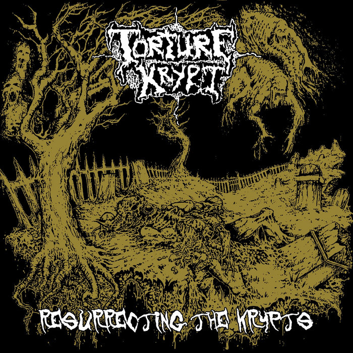 Resurrecting The Krypts - 12"LP (SEWER002) | TORTURE KRYPT | Sewer ...