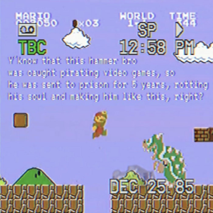 Super Mario Bros Anti-Piracy Screen | Mario Antipiracy