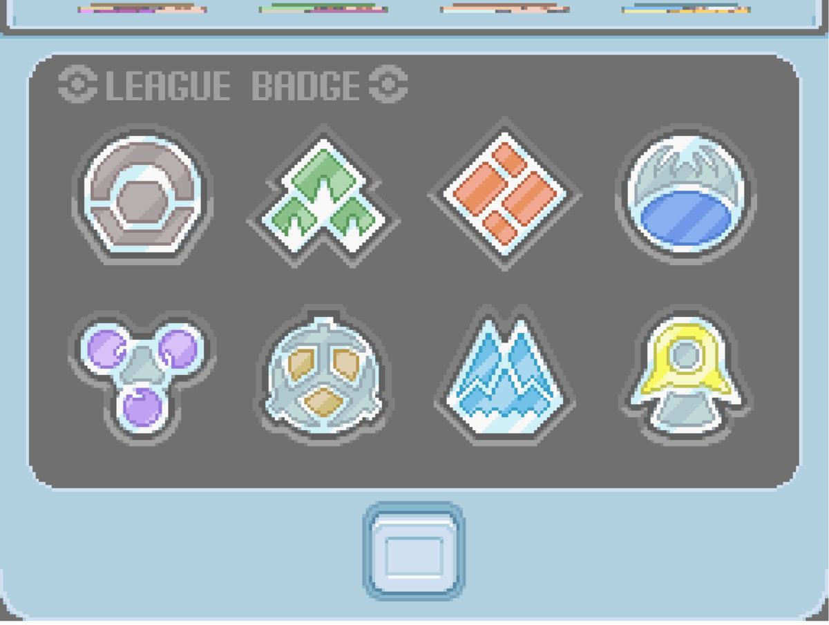 All Pokemon Badge Case