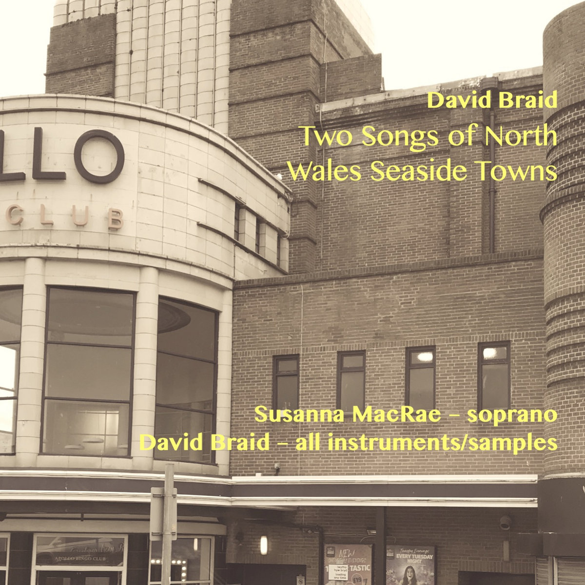 Two songs of North Wales seaside towns | David Braid