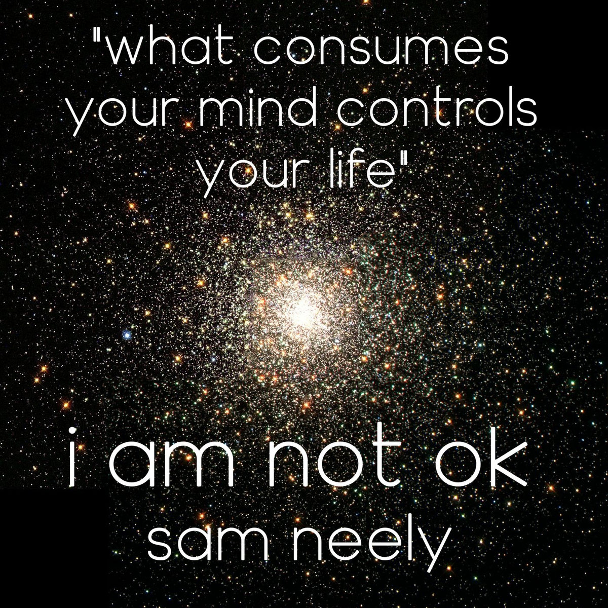 i am not ok | sam neely