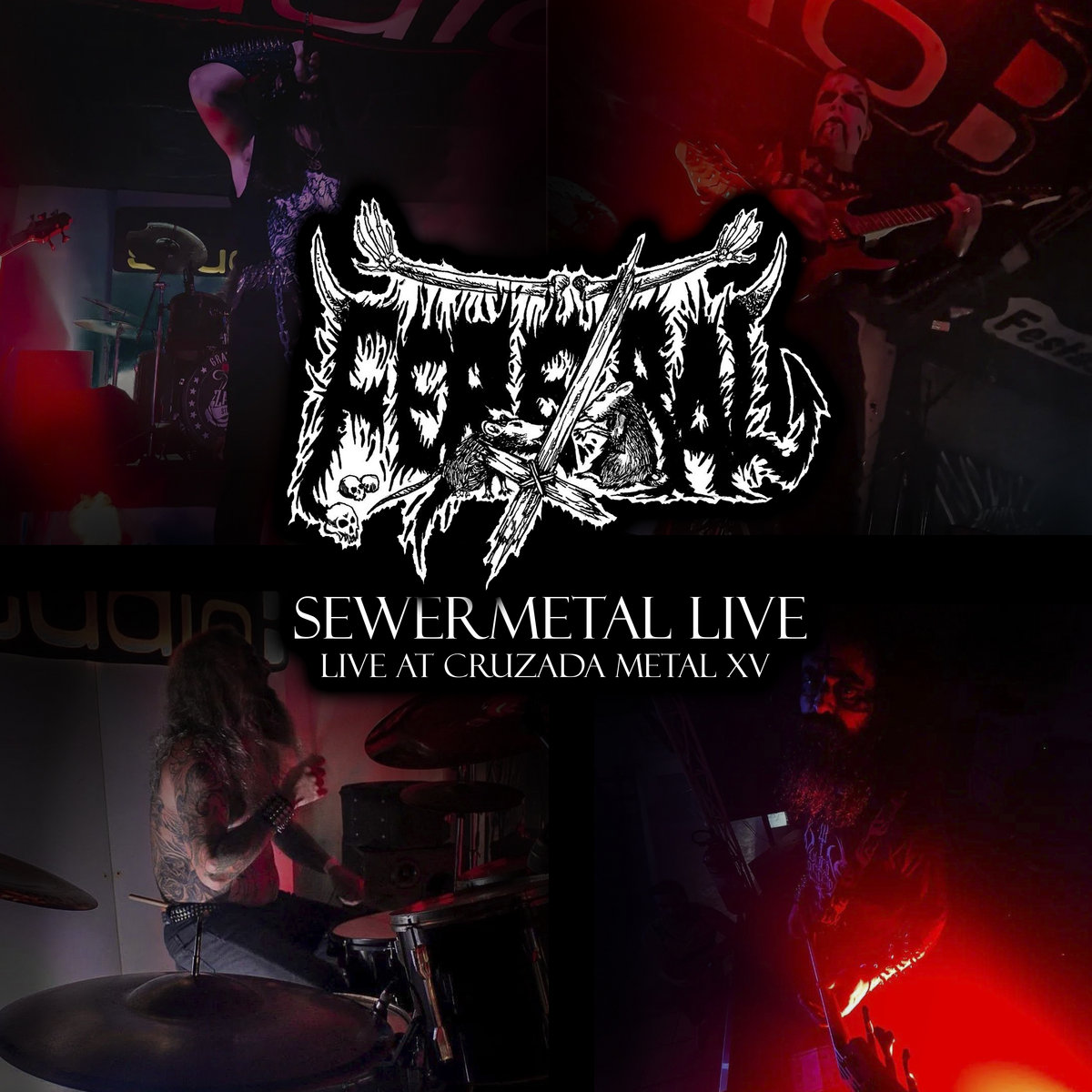 Sewer Metal Live (Live At Cruzada Metal XV) - Official Bootleg | Feretral