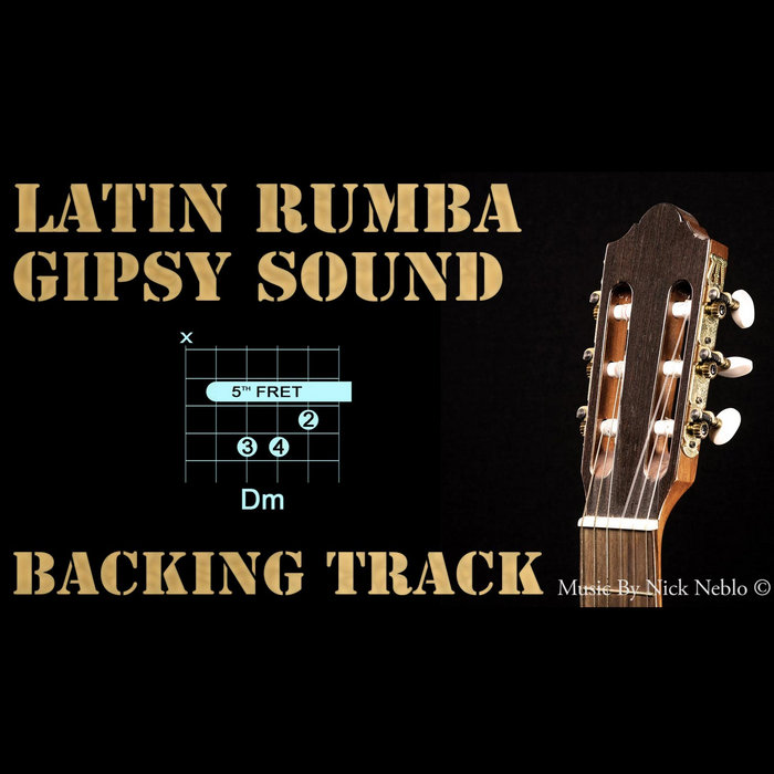 Latin Gipsy Rumba Backing Track D Minor | Nick Neblo Backing Tracks