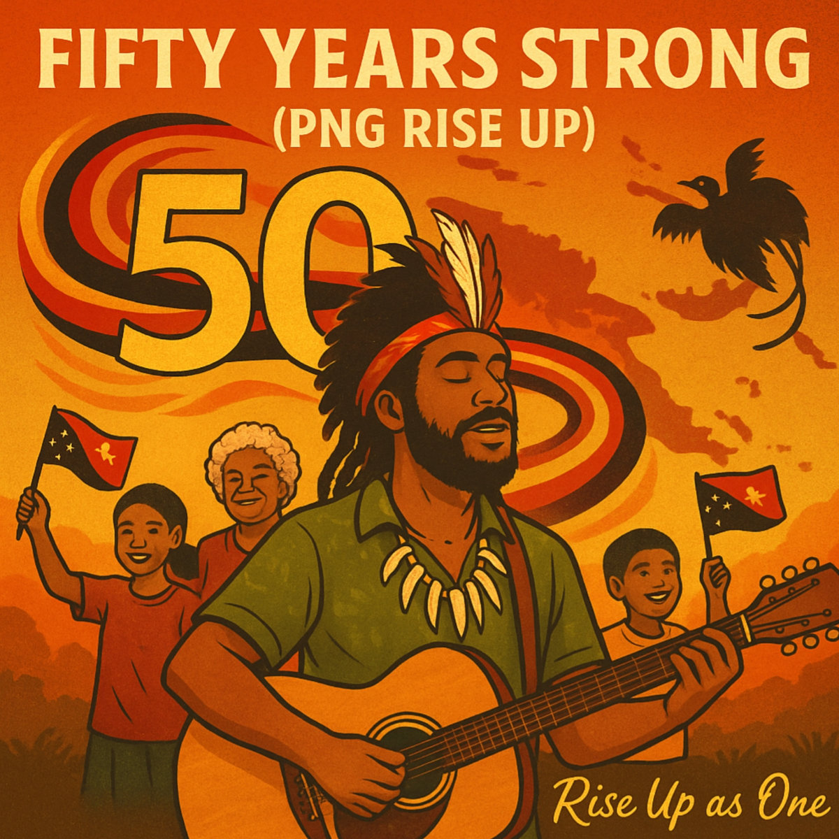 50 Years Strong (PNG Rise Up) | Island Influencer