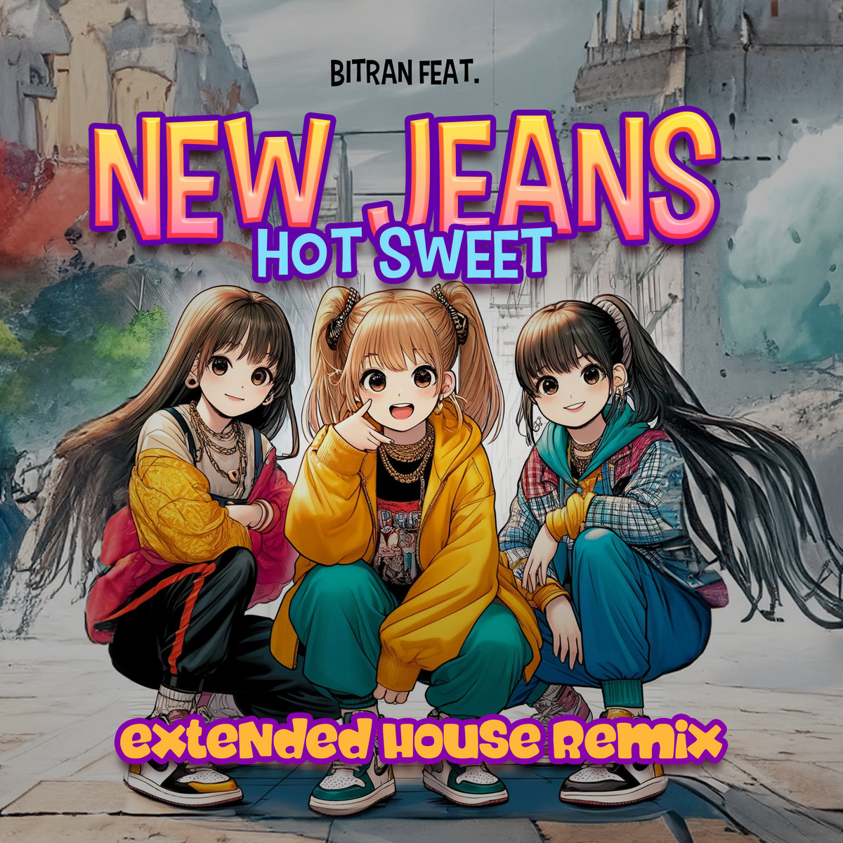 Bitran Feat. New Jeans - Hot Sweet (Extended House Remix) | DJ Bitran