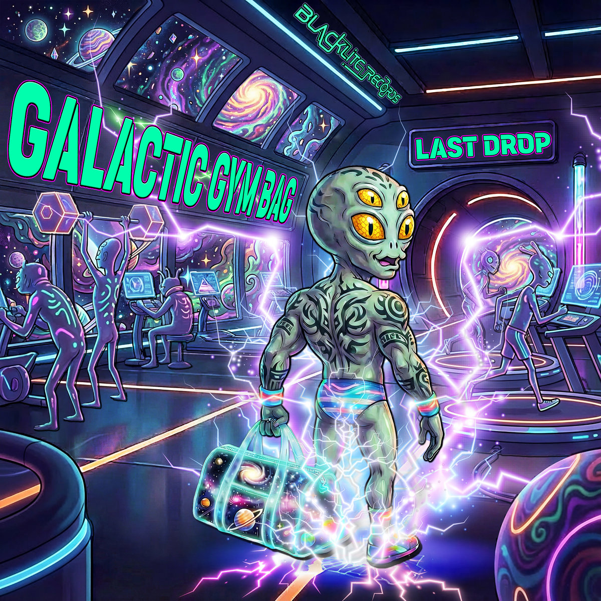 Galactic Gym Bag | Last Drop | Blacklite Records (Official Label Page)