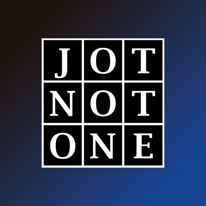 Jot Not One - Blue | Jot Not One