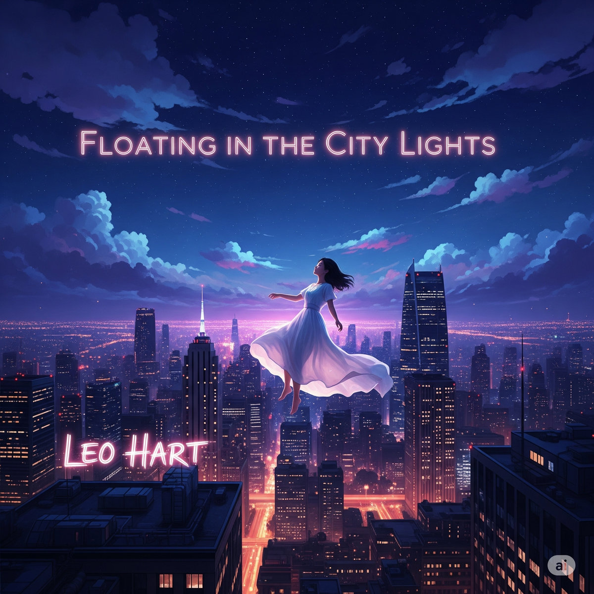 Floating in the city lights | Leo Hart