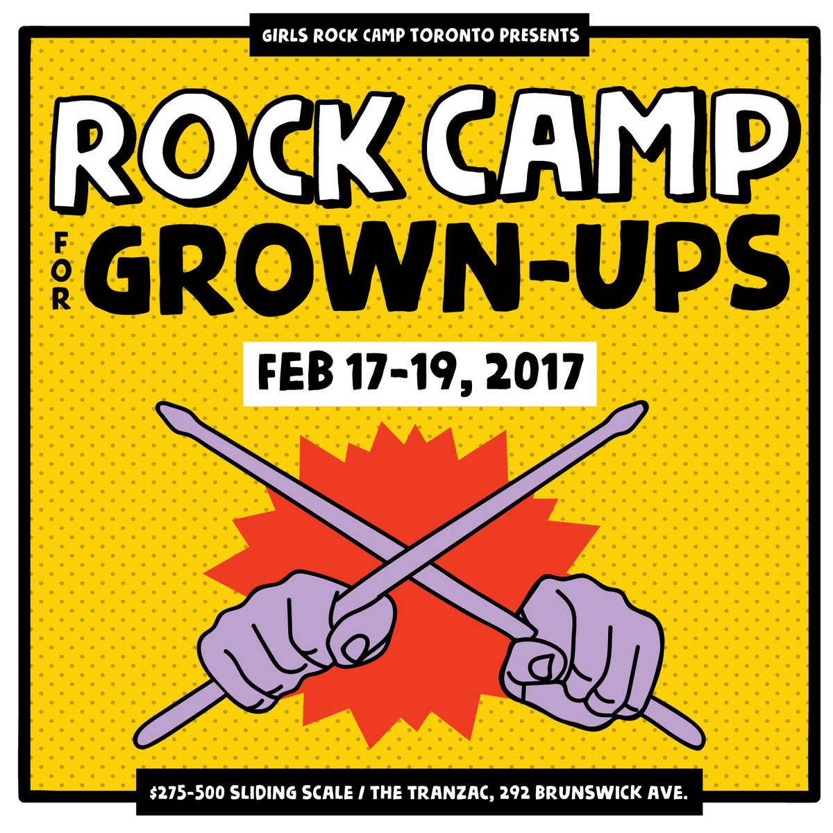 Rock Camp for Grown Ups 2017 | Girls Rock Camp Toronto