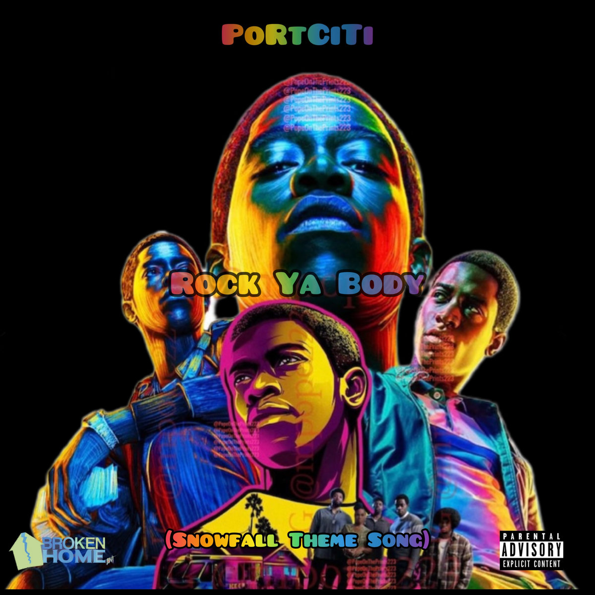 Rock Ya Body (Snowfall Theme Song) | Eddie Ruffin aka PoRtCiTi