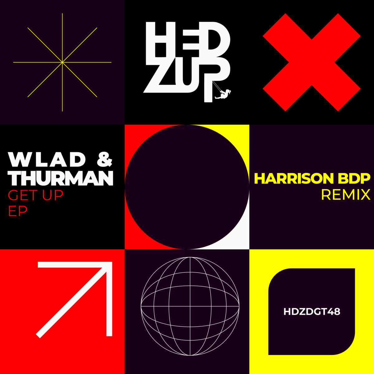 Get Up EP + Harrison BDP remix | WLAD & Thurman | hedZup rec