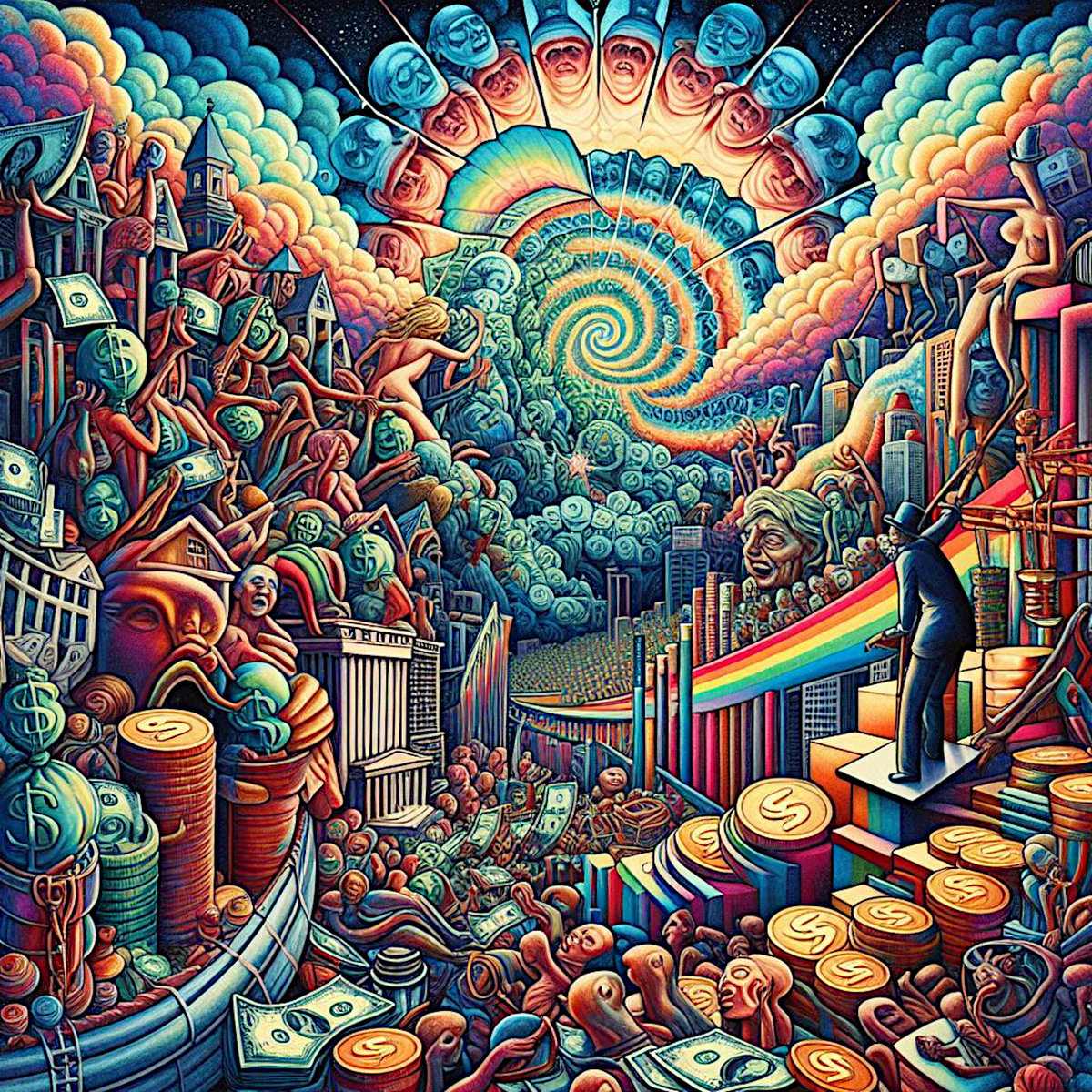 Welcome to the New Gilded Age | Rainbow Bridge Vibratory Color / Sound Experiment