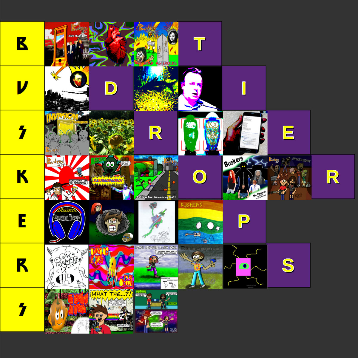 Tier Drops | Buskers