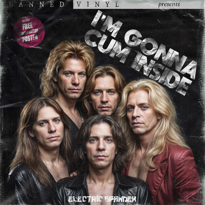 Im Gonna Cum Inside Electric Spandex Banned Vinyl