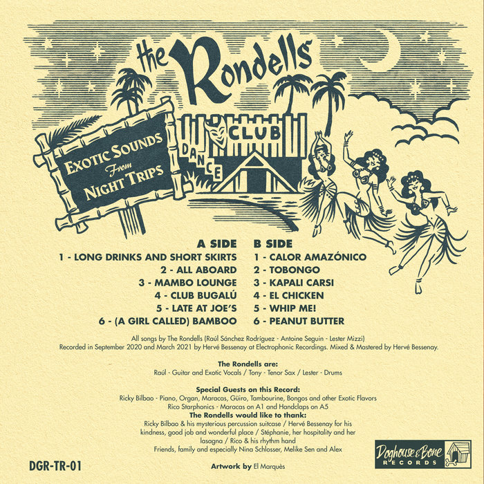 All Aboard | The Rondells | DOGHOUSE and BONE Records