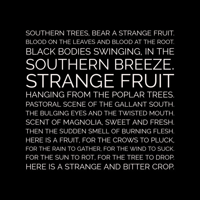 Strange Fruit | Norka