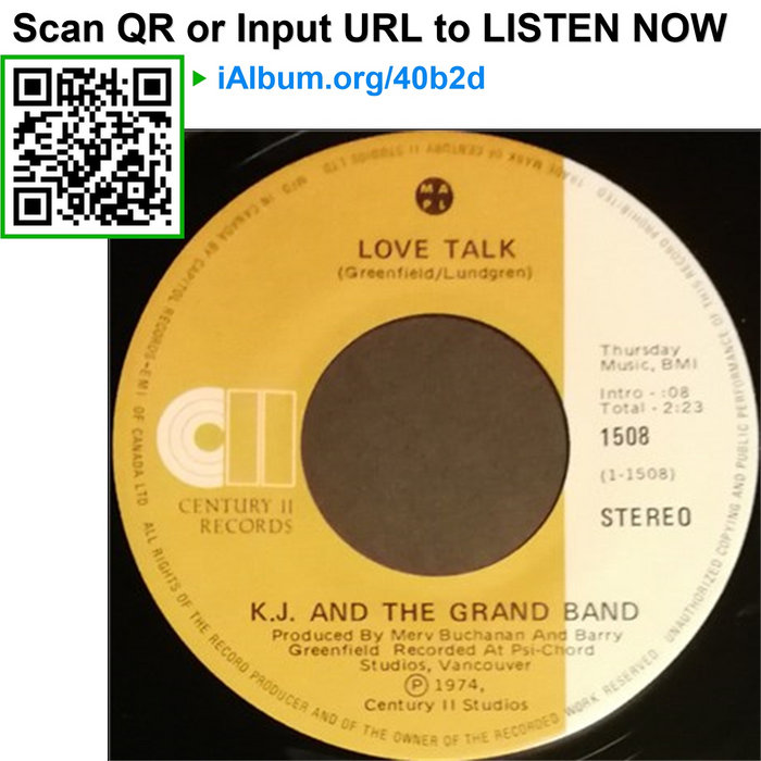 Love Talk | K.J. And The Grand Band