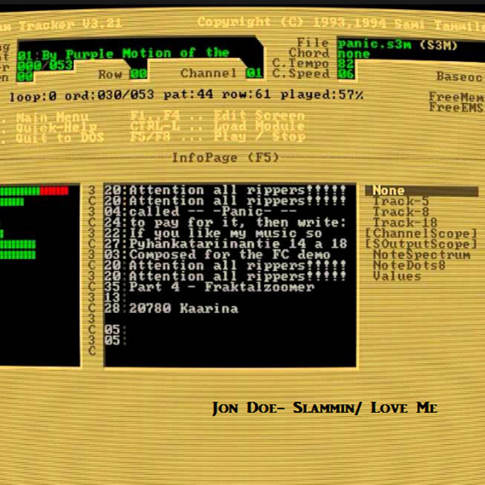 Slammin (Love Me) 1994 Scream Tracker | Jon Doe | CLSM