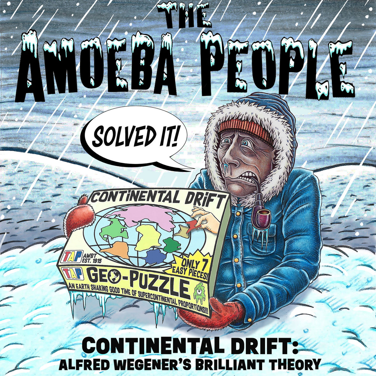 Continental Drift: Alfred Wegener's Brilliant Theory | The Amoeba People