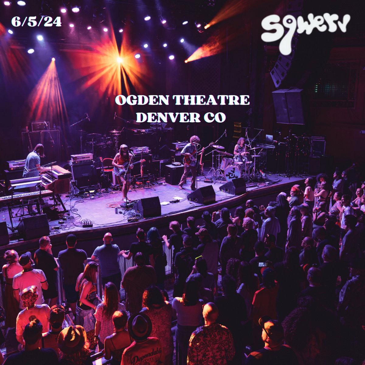 Live Sqwerv: 6/5/2024 | Ogden Theatre | Denver, CO | Sqwerv