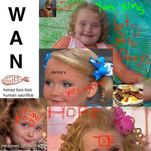 Honey Boo Boo Human Sacrifice Denny's Concept Album | WAN