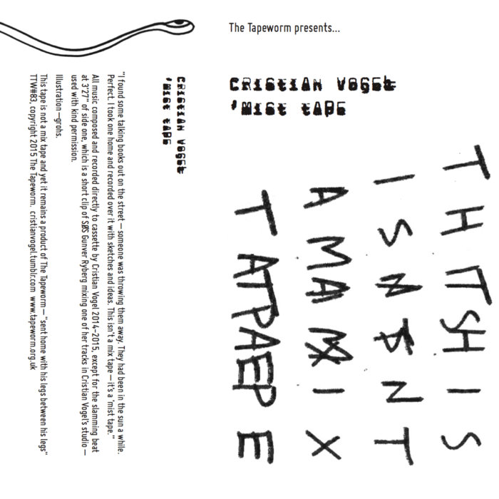 'mist Tape (digital download version) | Cristian Vogel