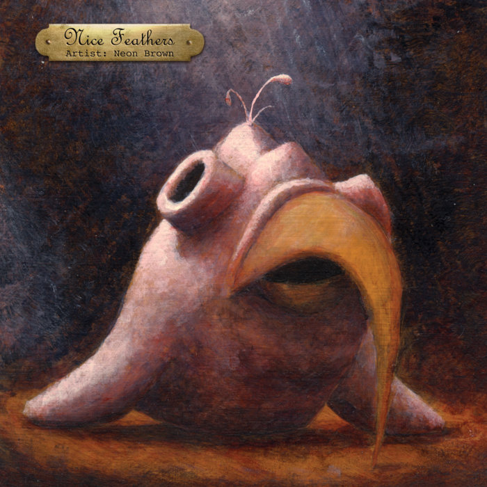 Nice Feathers | Neon Brown