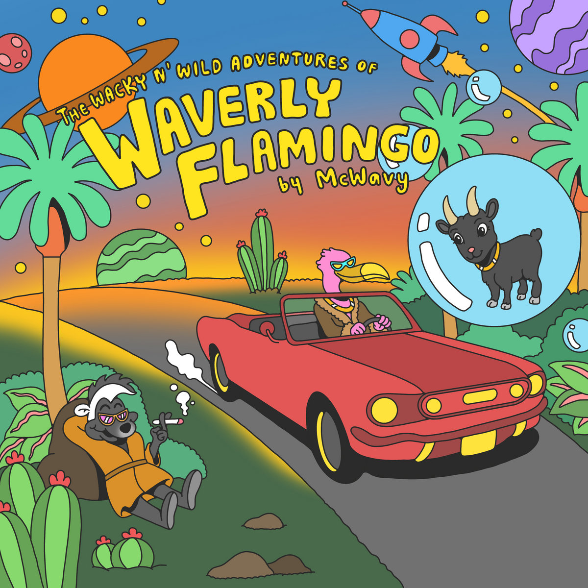 The Wacky N' Wild Adventures Of Waverly Flamingo | McWavy