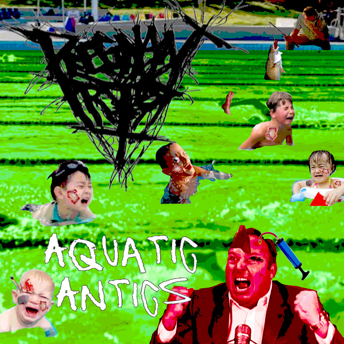 Aquatic Antics Pregnant Priest