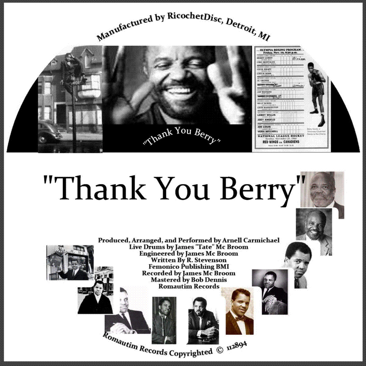 "Thank You Berry" | Arnell Carmichael