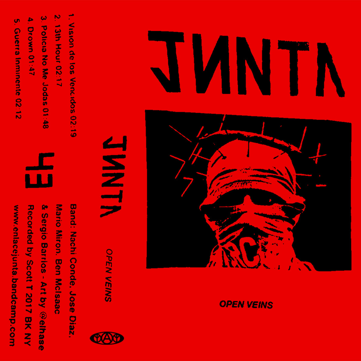 OPEN VEINS | JUNTA | DEATHBYSHEEP RECORDS